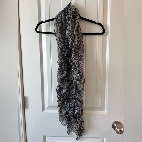 LOFT | Accessories | Animal Print Scarf Whimsygoth | Poshmark